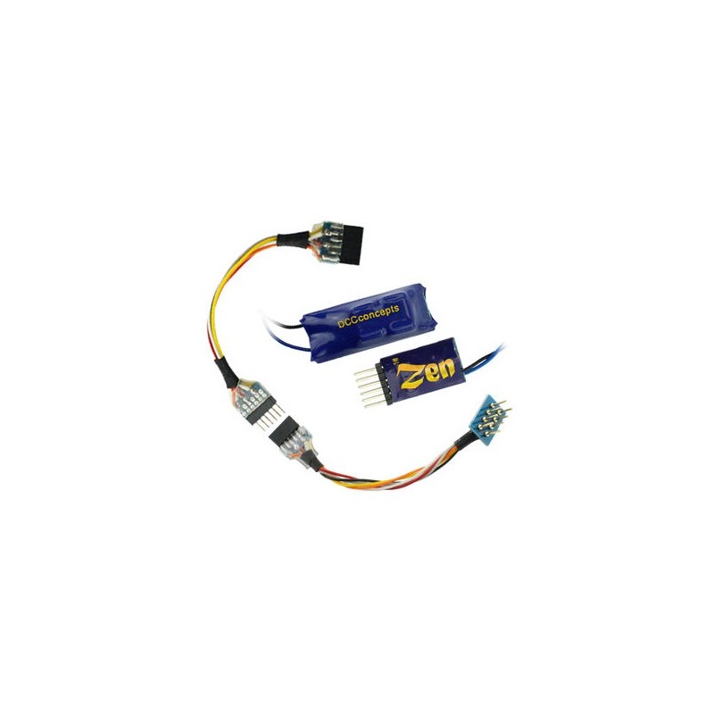** DCC Concepts DCD-ZN68 ZEN 6 PIN VERSATILE 2 Function Decoder w/Stay Alive - MDR Direct Online ...
