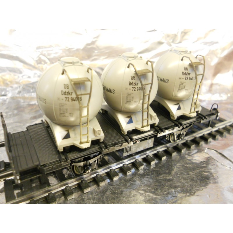 ** Trix 24023 DB Container Wagon Set. ERA 111 Limited Edition 2003 ...