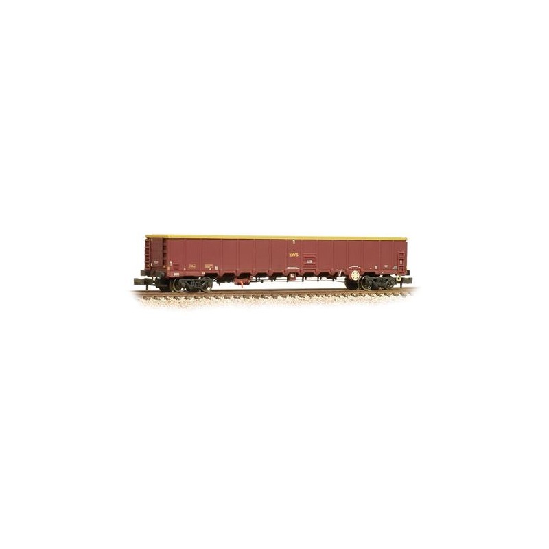 ** Graham Farish 377-650A x 2 MBA Megabox High-Sided Bogie Box Wagon ...