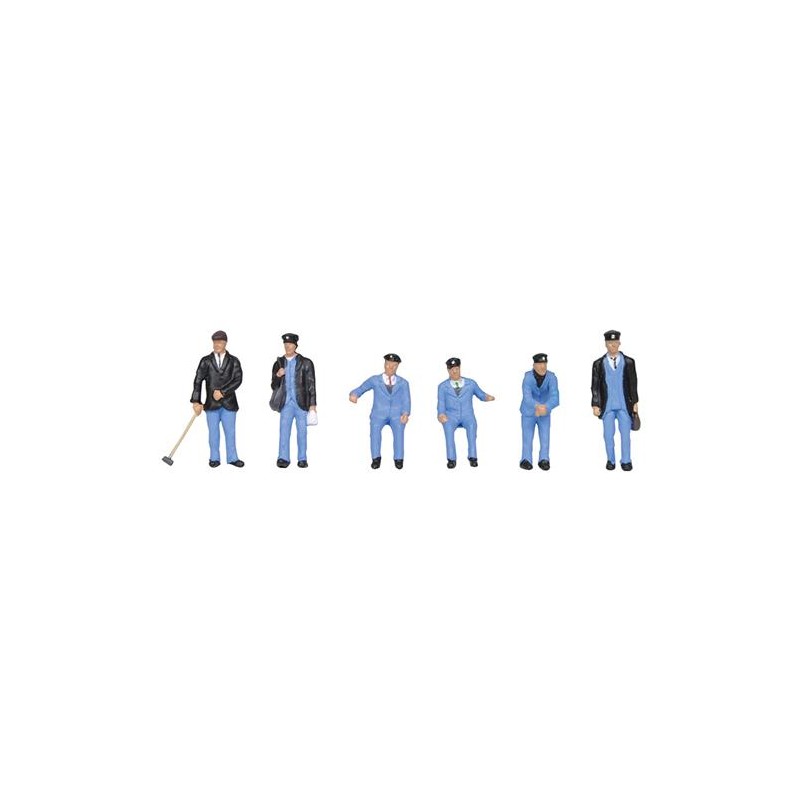 ** Bachmann 36-407 x 1 Train Crew 1950s (6) Figure Set - MDR Direct ...