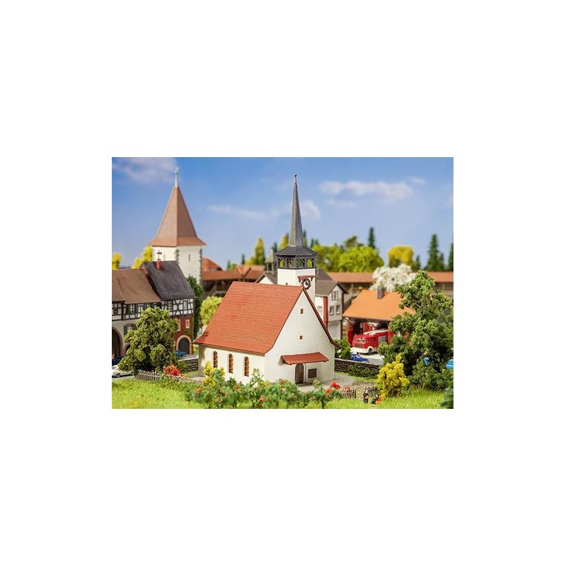 ** Faller 232314 Church with Steeple Kit I - MDR Direct Online Sales