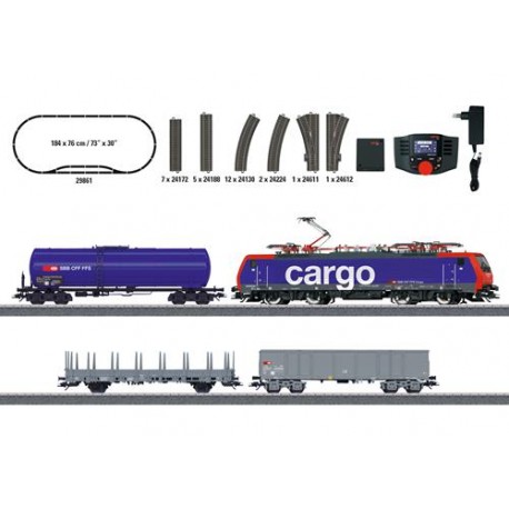 ** Marklin 29861 SBB Re474 Electric Freight Starter Set VI (MFX-Sound ...