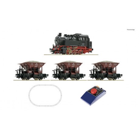 ** Roco 51159 DB BR80 Steam Freight Starter Set III - HO Scale - MDR ...