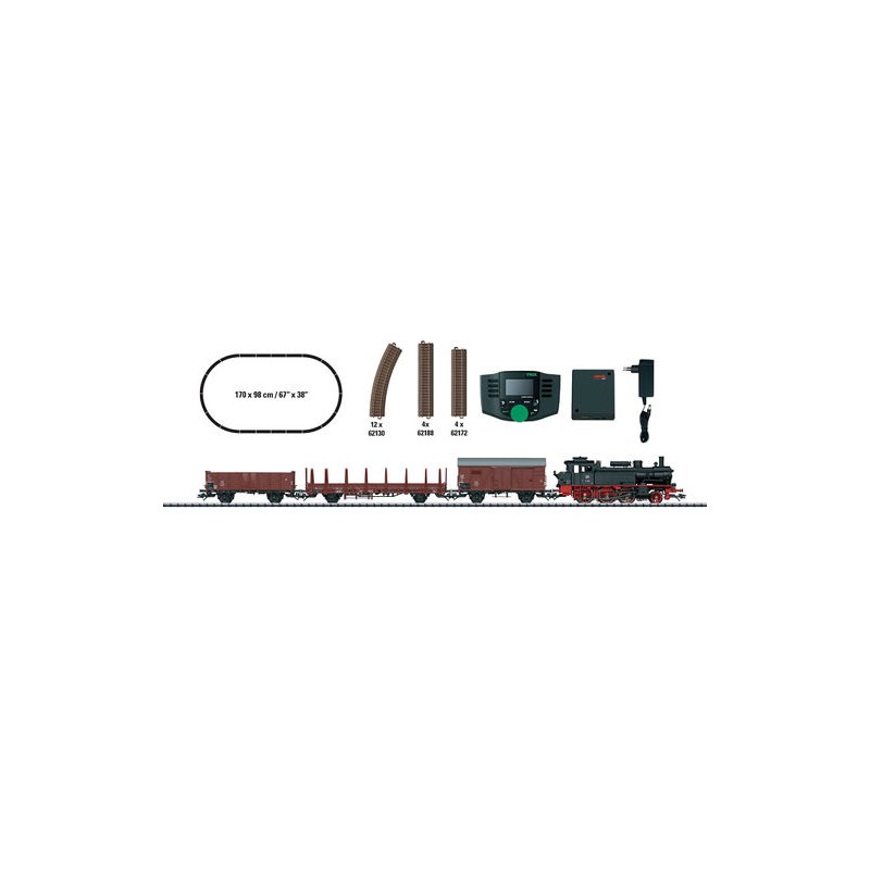 ** Trix 21528 DB BR74 Freight Starter Set III (DCC-Fitted) - HO Scale ...
