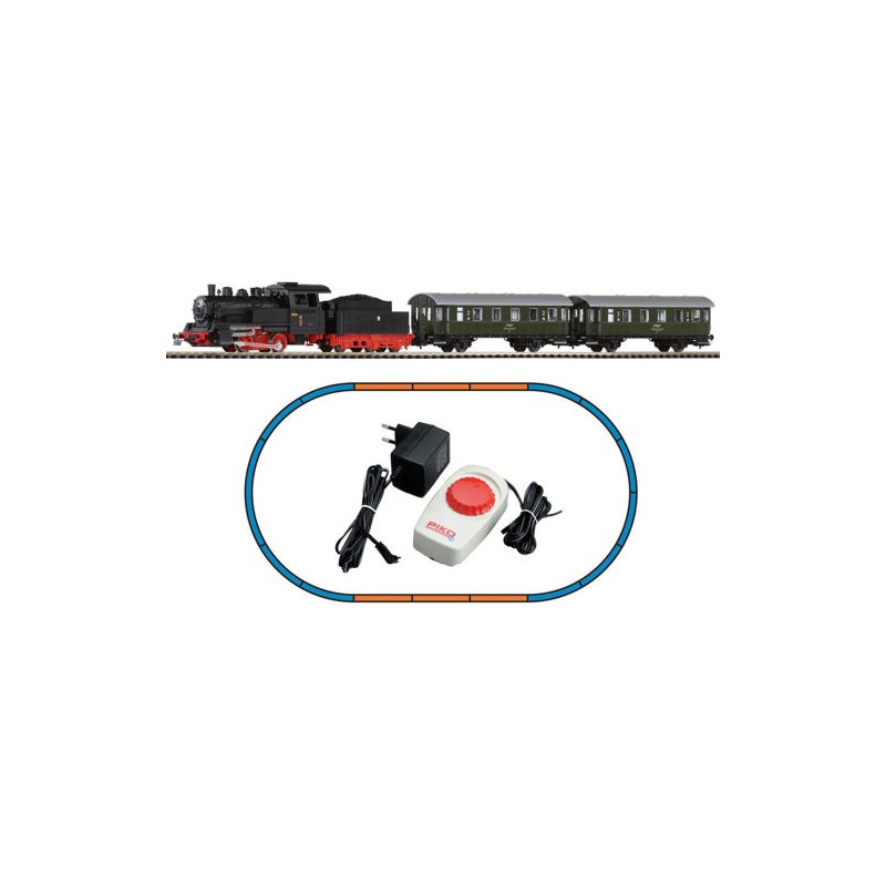 ** Piko 97920 Hobby PKP Steam Passenger Starter Set - HO Scale - MDR ...
