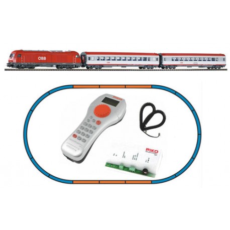 ** Piko 59009 SmartControl Light OBB Rh2016 Starter Set V (DCC-Fitted ...
