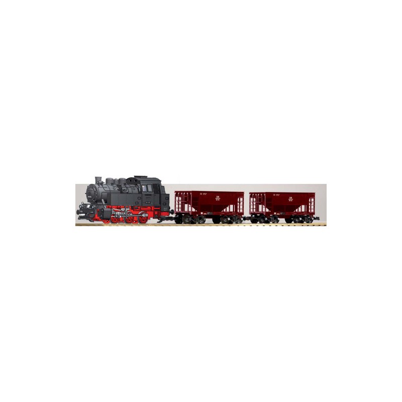 ** Piko 37100 DB BR80 Freight Starter Set III - G Scale - MDR Direct ...