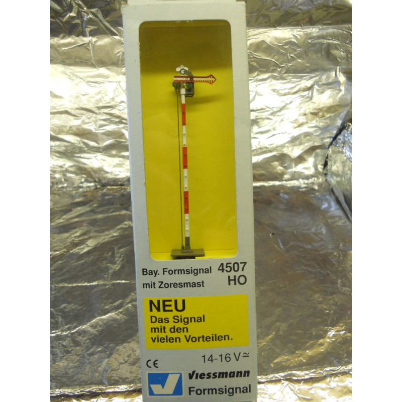 ** Viessmann 4507 Semaphore Signal Bavarian 1 Arm Red/Green - MDR ...